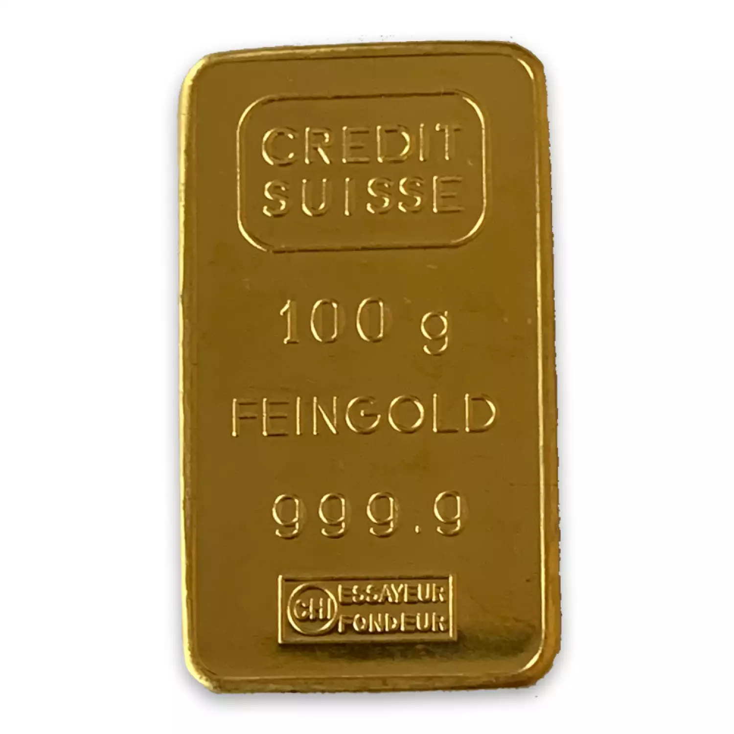 100g Credit Suisse Gold Bar | CS Gold Bar - Morton Grove Coin