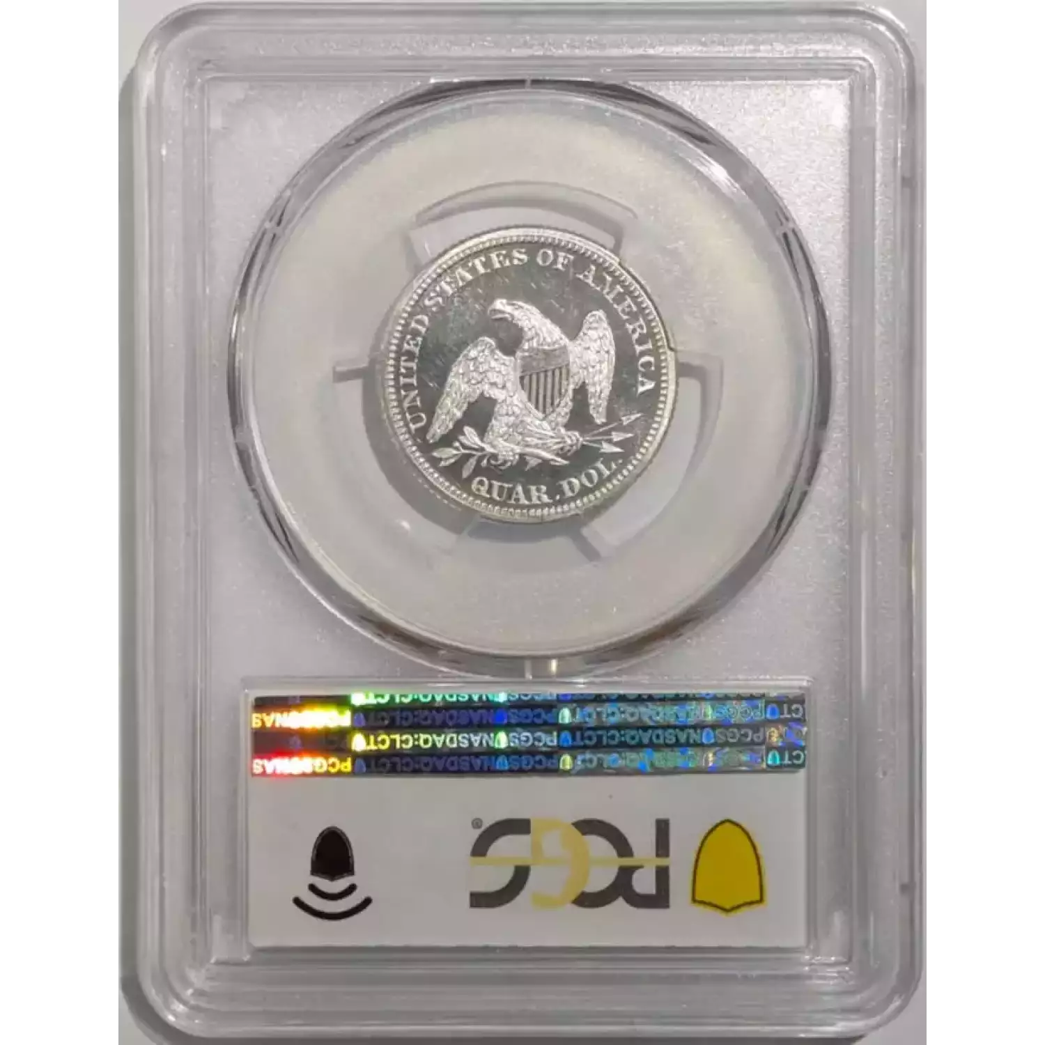 1864-Proof Seated Liberty Quarter PCGS PR-65 CAM CAC - Morton Grove Coin