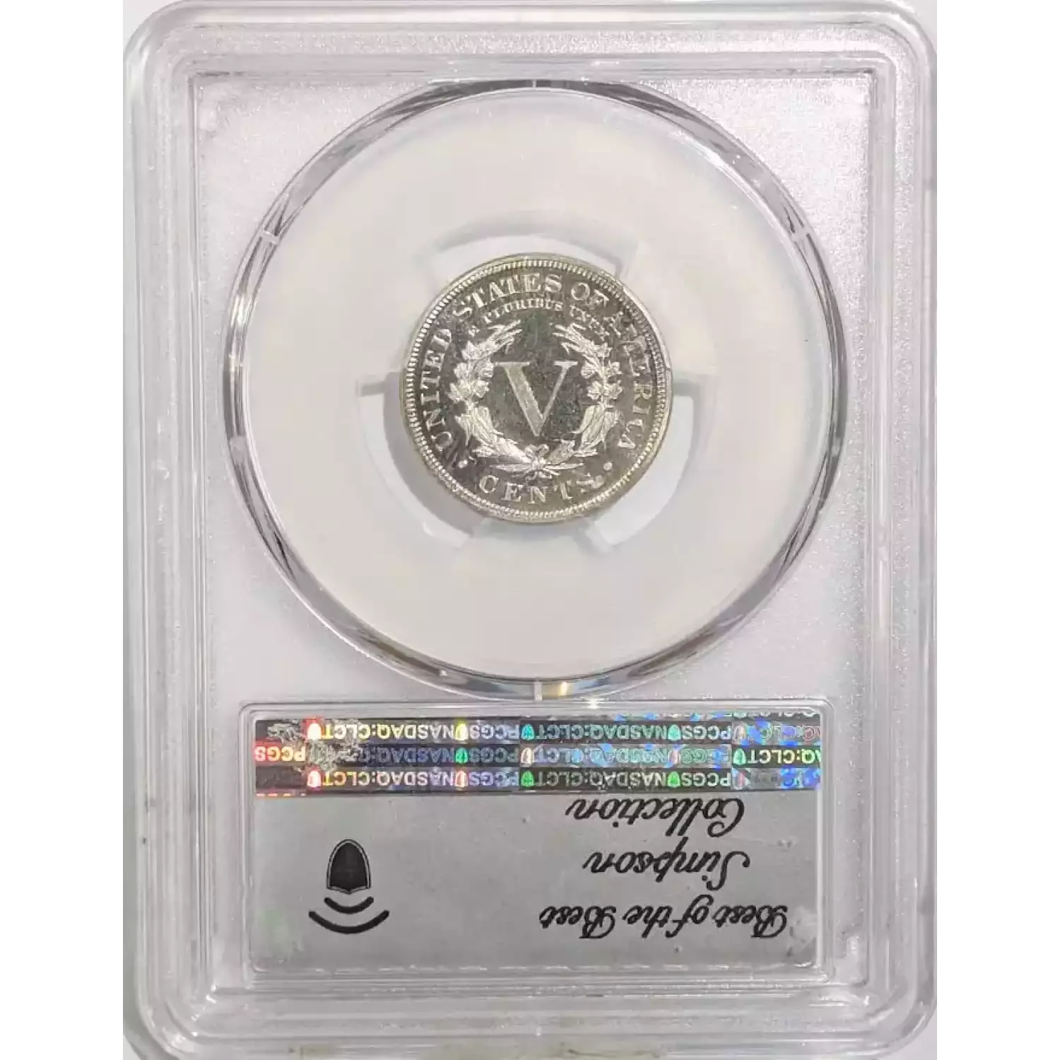 1898-Proof Liberty V Nickel PCGS PR-66+ PLUS DCAM Simpson CAC - Morton ...