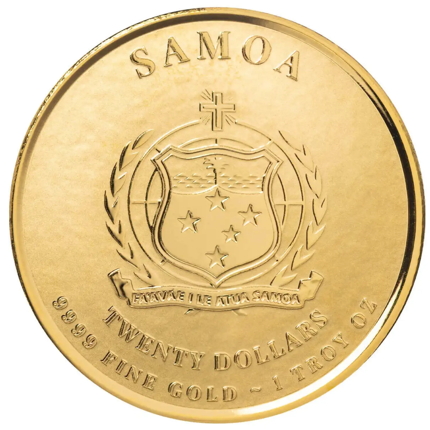 2025 1 oz Samoan - Commander Charlemagne Gold Coin - Morton Grove Coin