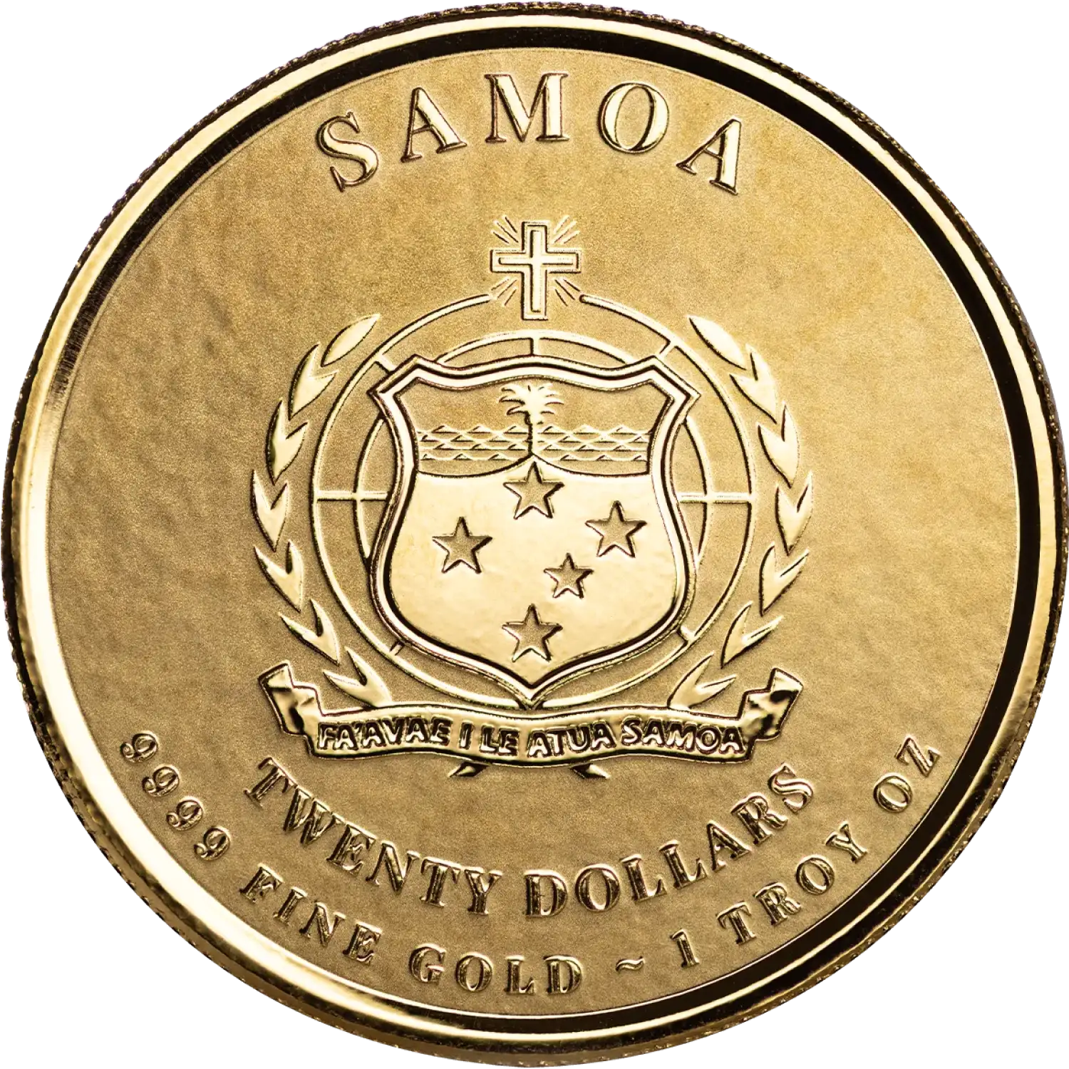 2025 1 oz Samoan - Commander Julius Caesar Gold Coin - Morton Grove Coin
