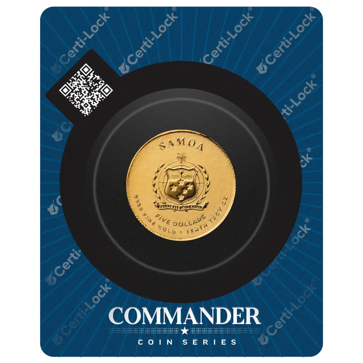 2026 1/10 oz Commander Washington Gold Coin - Morton Grove Coin