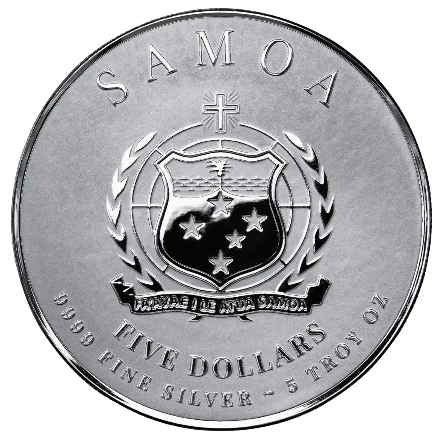 2026 5 oz Samoan - Commander Washington Silver Coin - Morton Grove Coin