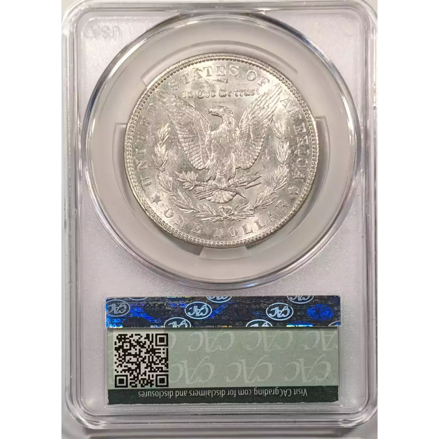 1902-O CAC MS 63 Morgan Silver Dollar CAC - Morton Grove Coin