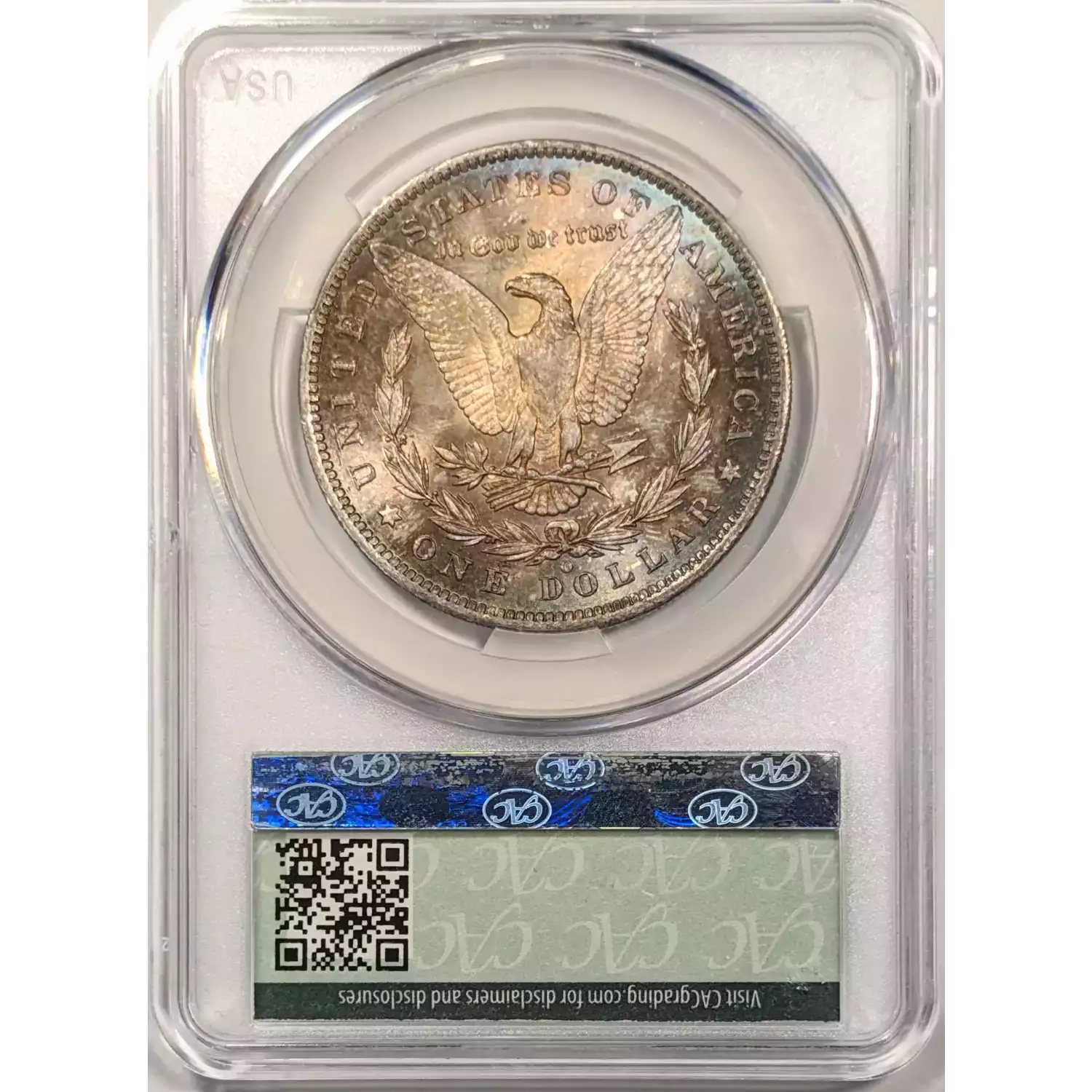 1884-O CAC MS 63 Morgan Silver Dollar CAC - Morton Grove Coin